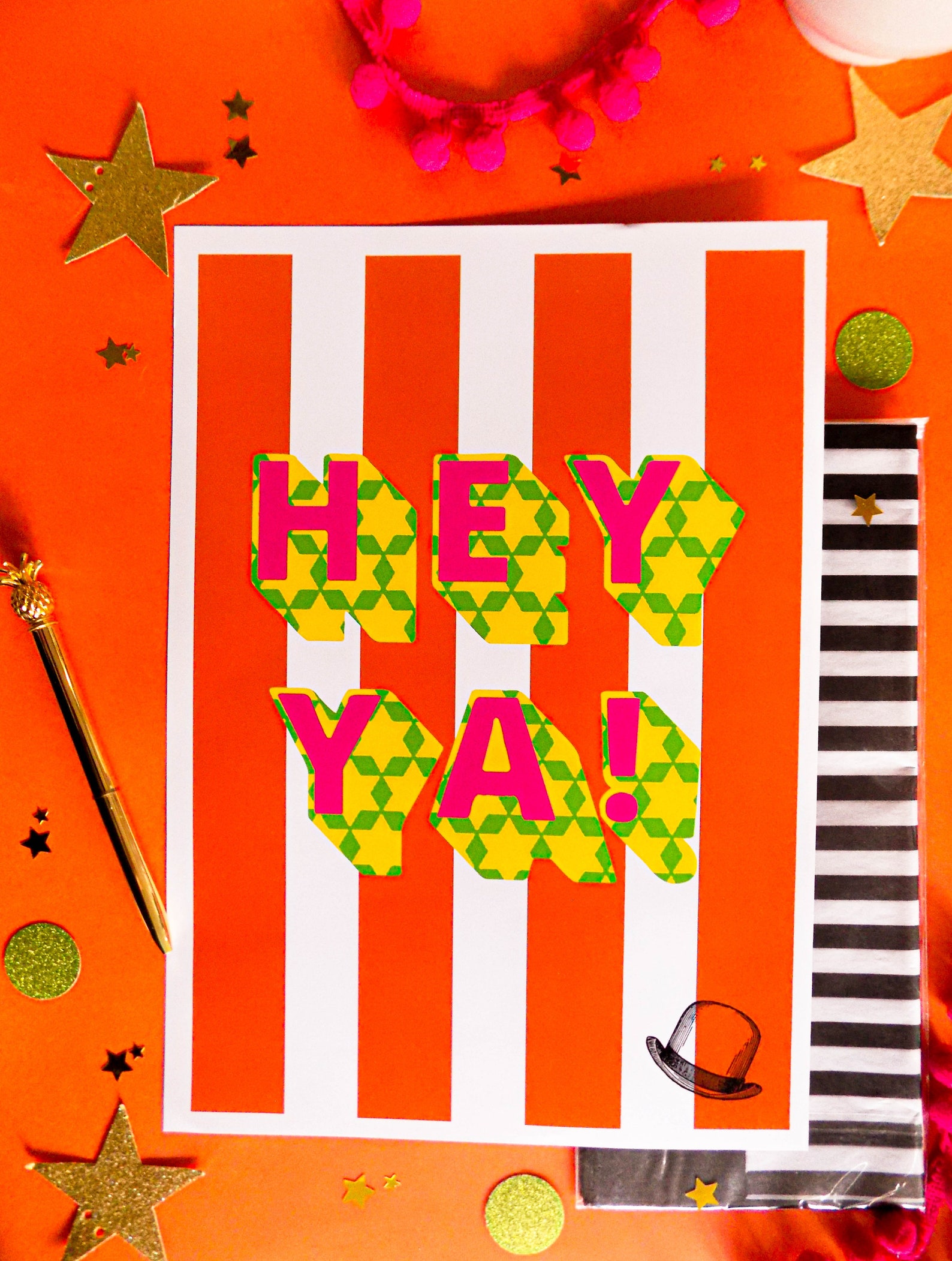 Hey Ya Print Lyric A5/ A4/ A3 Print Illustrated Music Art - Etsy UK