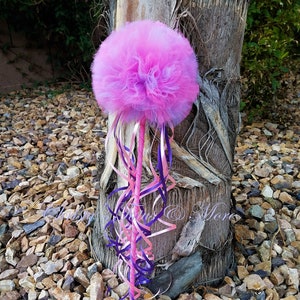 Fairy Wand, Princess Wand, Dress up Wand, Sparkle Wand, Tulle Poof Wand ...