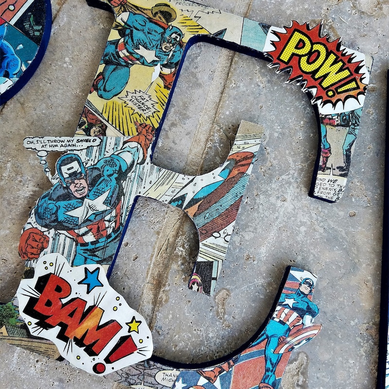 Character Letters - Etsy