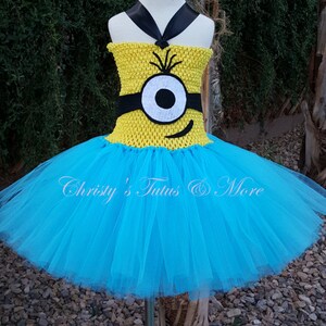 Minion Tutu Dress/despicable Me Tutu/despicable Me Minion/despicable Me ...