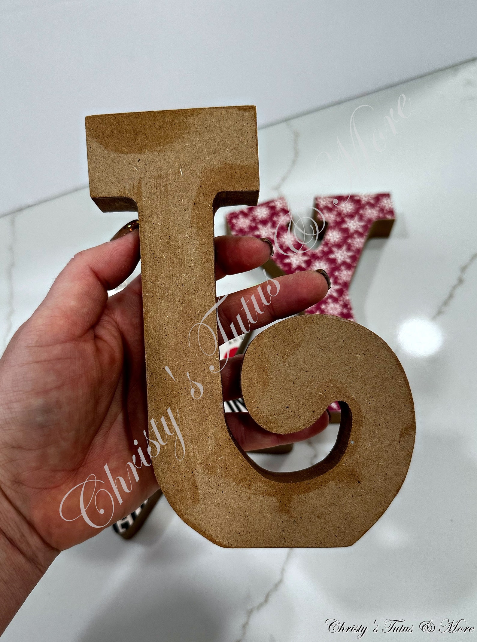 Joy Letter Statue Christmas Blocks Christmas Decor Table - Etsy