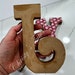 Joy Letter Statue, Christmas Blocks, Christmas Decor, Table Decor, Joy ...