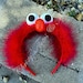 Red Monster Red Monster Hair Monster Headband Monster - Etsy