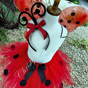 Lady Bug Tutu Dress/lady Bug Costume/lady Bug Tutu Costume/lady Bug ...