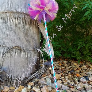 Poof Wand/fairy Wand/princess Wand/dress up Wand/dandelion Style Wand ...
