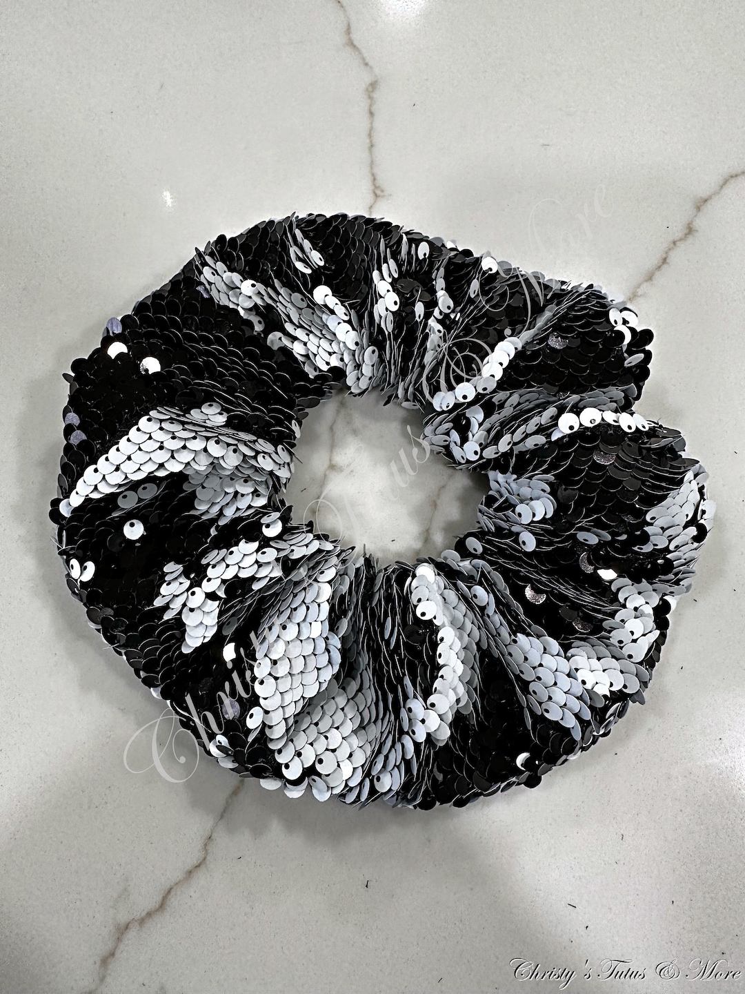 Scrunchy, Sequin Scrunchie, Sequin Hair Accessory, Sequin Pony Holder ...