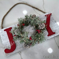 Joy Christmas Sign - Etsy