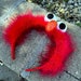 Red Monster Red Monster Hair Monster Headband Monster - Etsy