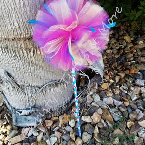 Poof Wand/fairy Wand/princess Wand/dress up Wand/dandelion Style Wand ...