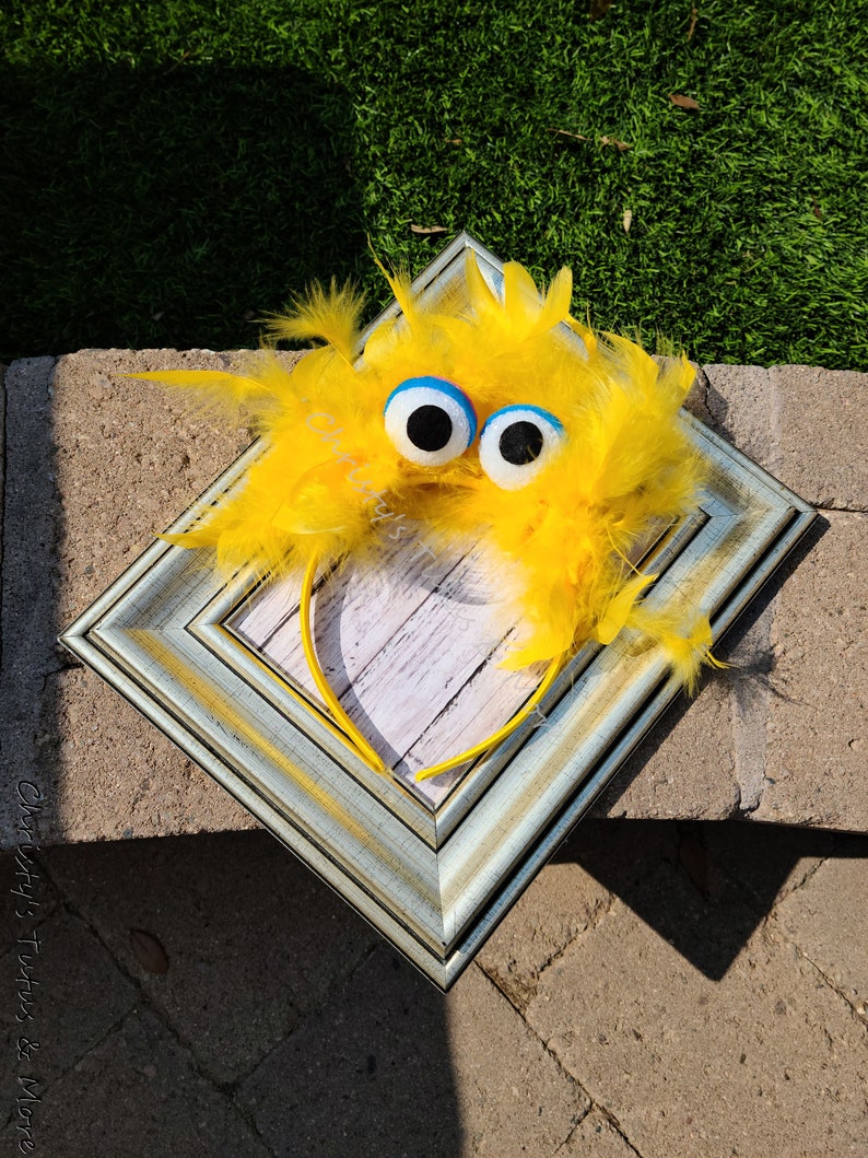 Yellow Bird Hair, Yellow Bird Headband, Yellow Bird Hat, Bird Feathers ...