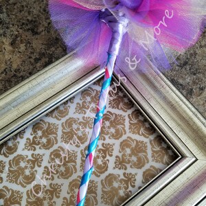 Poof Wand/fairy Wand/princess Wand/dress up Wand/dandelion Style Wand ...