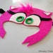 Amy Rose Mask/hedgehog Face/girl Hedgehog Costume/pink Hedgehog ...