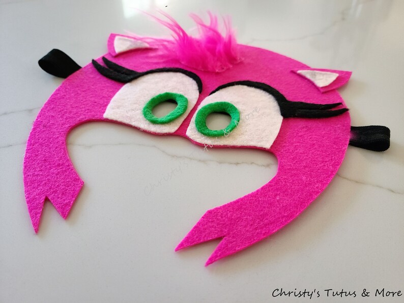 Amy Rose Mask/hedgehog Face/girl Hedgehog Costume/pink Hedgehog ...
