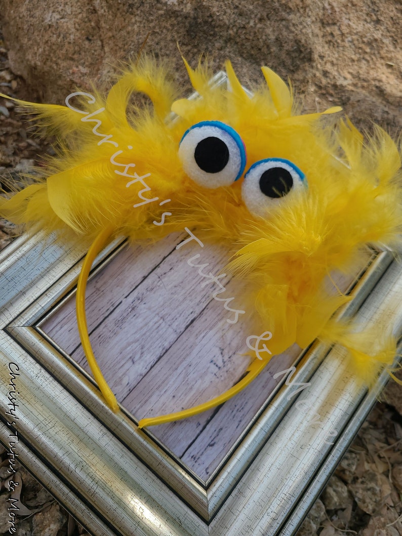 Yellow Bird Hair Yellow Bird Headband Yellow Bird Hat Bird - Etsy