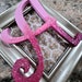 Custom Wooden Letters/decoupaged Letters/rose Themed Letters/pink Name ...