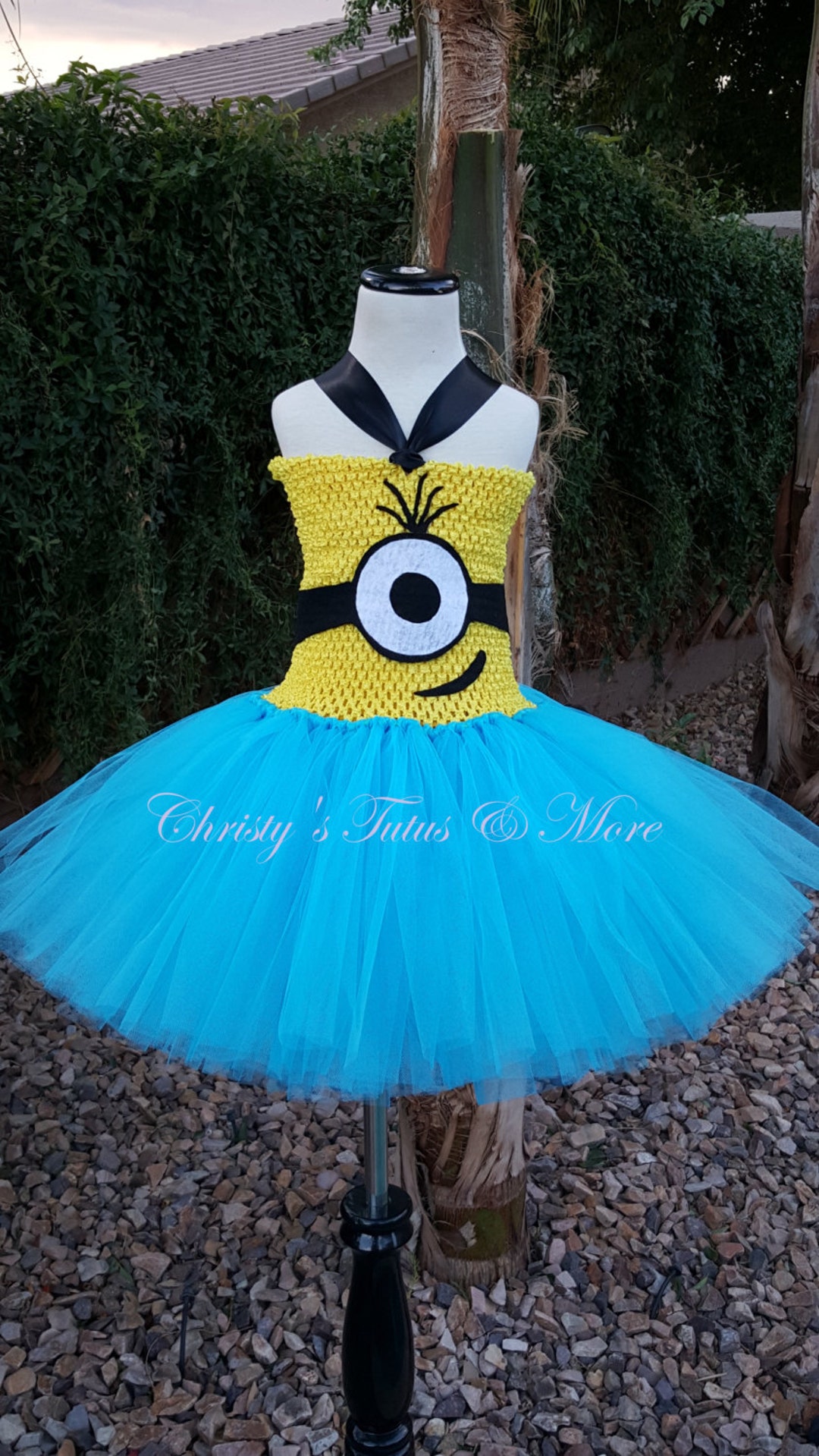 Minion Tutu Dress/despicable Me Tutu/despicable Me Minion/despicable Me ...