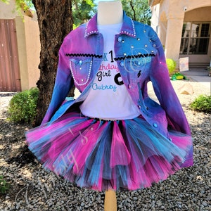 Birthday Jacket, Custom Denim Jacket, Party Jacket, Decorated Denim ...
