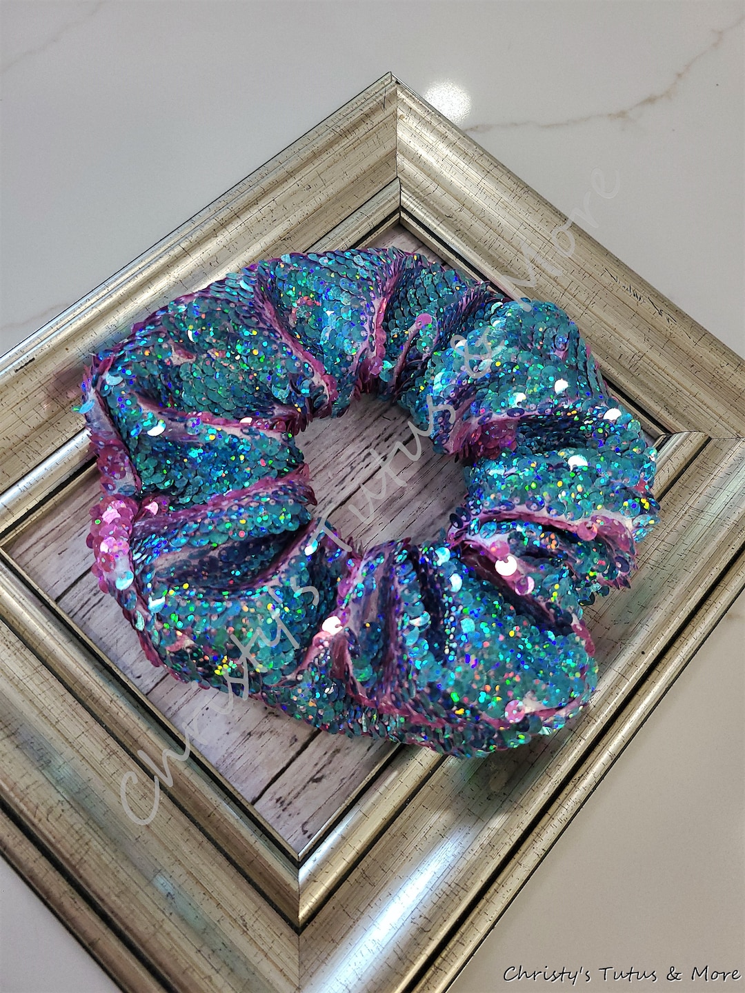 Scrunchy, Sequin Scrunchie, Sequin Hair Tie, Sequin Hair Accessory ...