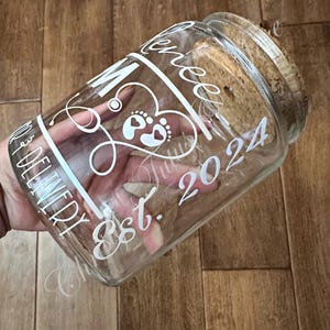 OB Nurse Jar, Labor and Delivery Jar, Baby Tracker, RN Gift, OB Nurse ...