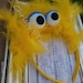 Yellow Bird Hair, Yellow Bird Headband, Yellow Bird Hat, Bird Feathers ...