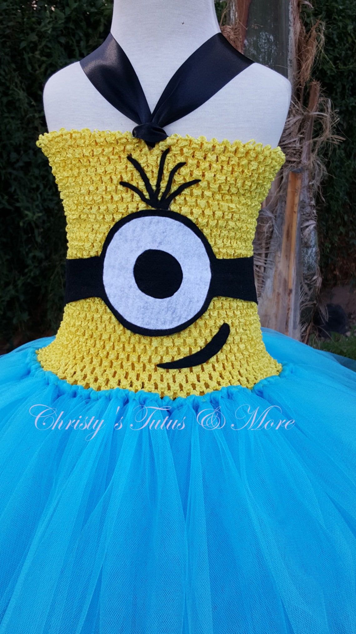 Minion Tutu Dress/despicable Me Tutu/despicable Me | Etsy