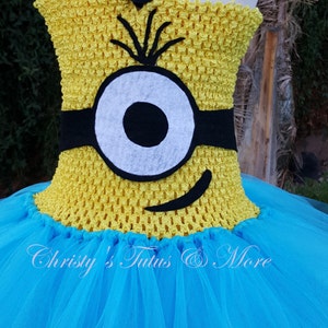 Minion Tutu Dress/despicable Me Tutu/despicable Me Minion/despicable Me ...