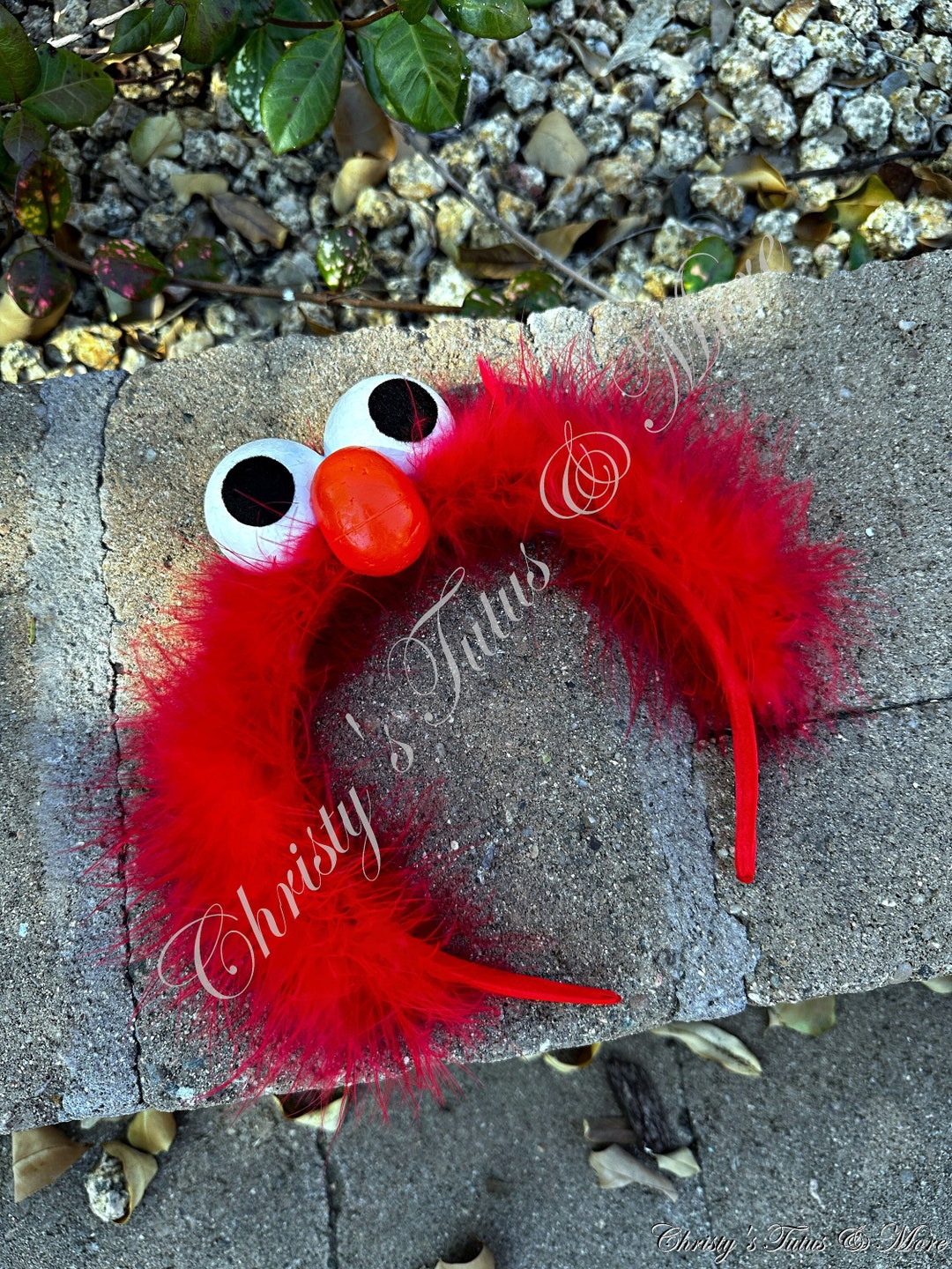 Red Monster, Red Monster Hair, Monster Headband, Monster Accessory ...