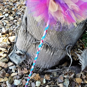 Poof Wand/fairy Wand/princess Wand/dress up Wand/dandelion Style Wand ...