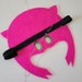 Amy Rose Mask/hedgehog Face/girl Hedgehog Costume/pink Hedgehog ...