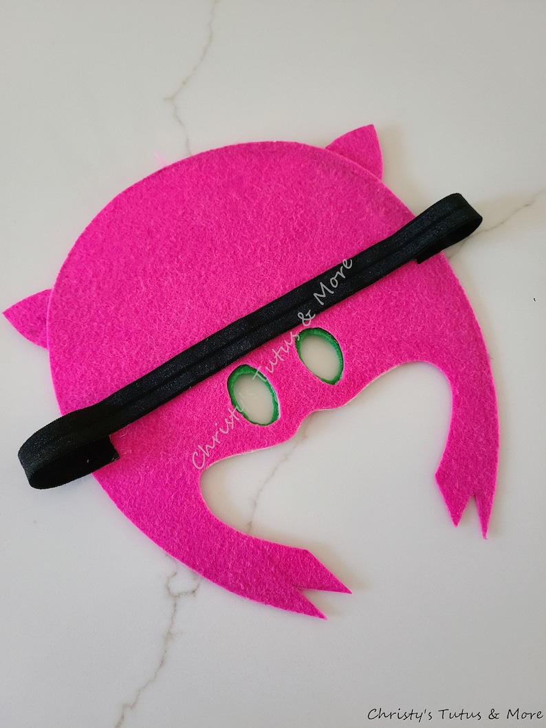 Amy Rose Mask/hedgehog Face/girl Hedgehog Costume/pink | Etsy