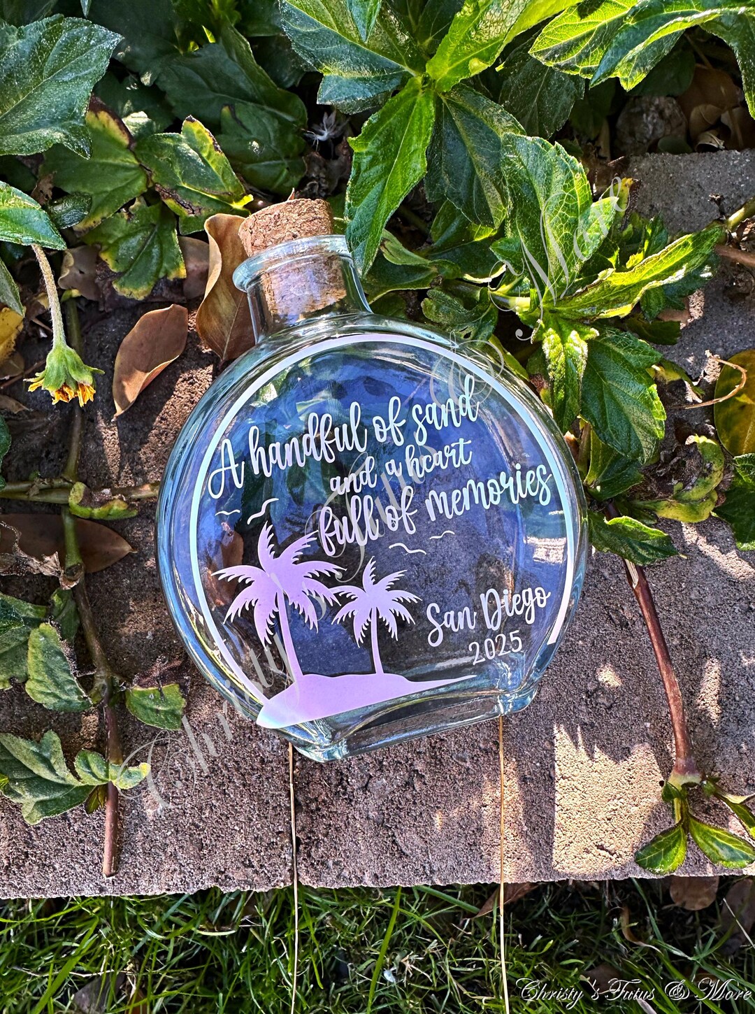 Vacation Sand Jar, Sand Jar, Sand Bottle, Family Trip, Beach Trip ...