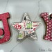 Joy Letter Statue, Christmas Blocks, Christmas Decor, Table Decor, Joy ...