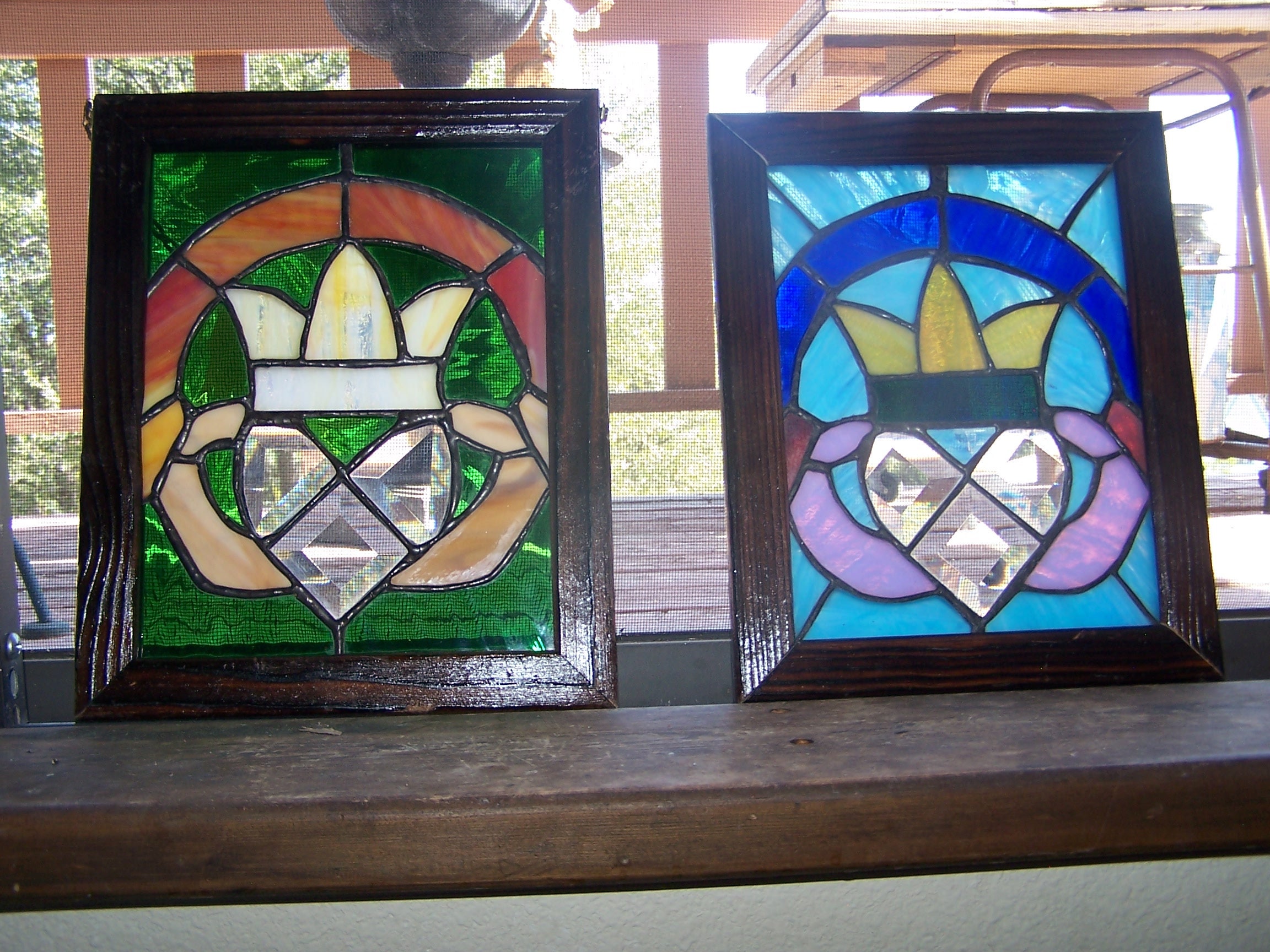Claddagh Stained Glass Patterns