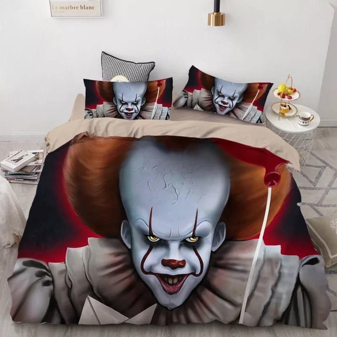 Stephen King IT Chapter Two 2 Pennywise Scary Clown 8 Duvet - Etsy