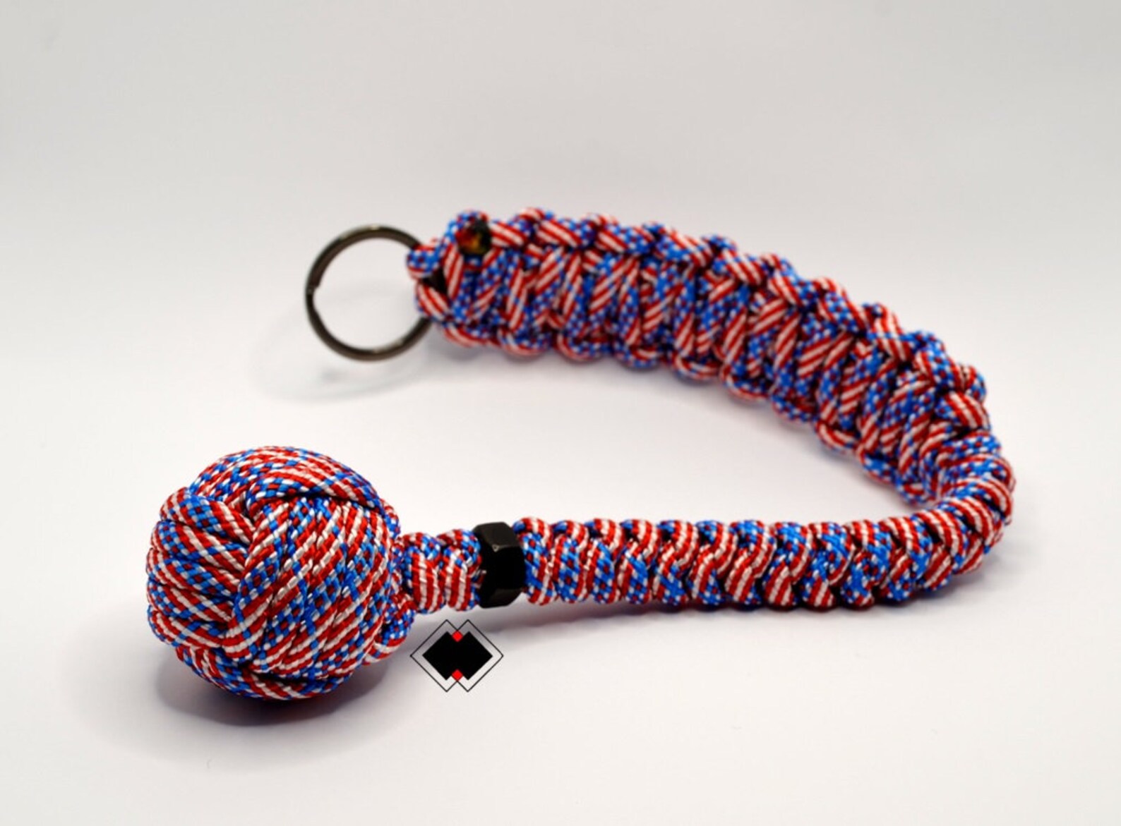 Customizable 1 Monkey Fist Lanyard Keychain 550 Paracord - Etsy