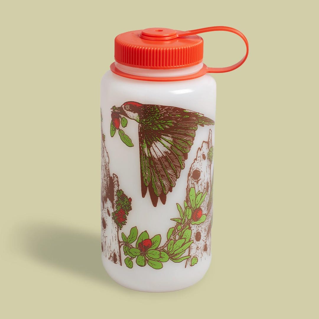 32oz Wide Mouth Nalgene Water Bottle: Chaparral, Acorn Woodpecker ...