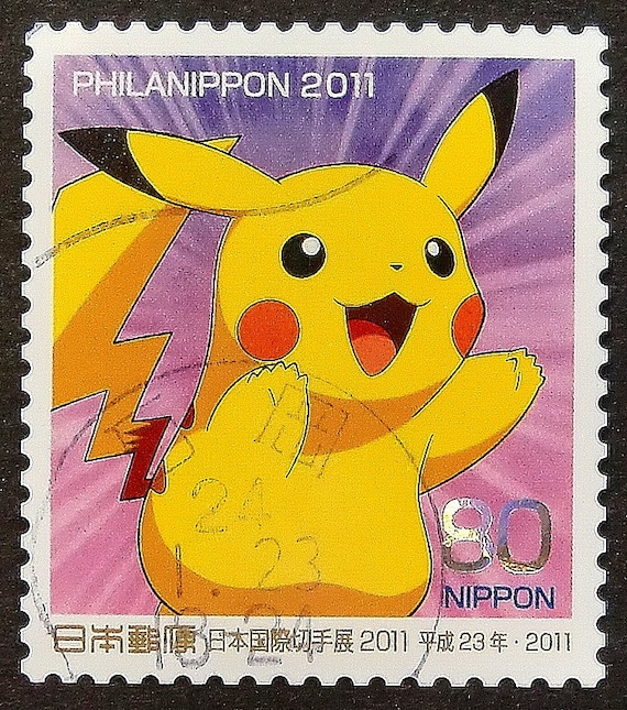 Ähnliche Artikel wie Pikachu Pokemon Cartoon Japan - handgemachte ...