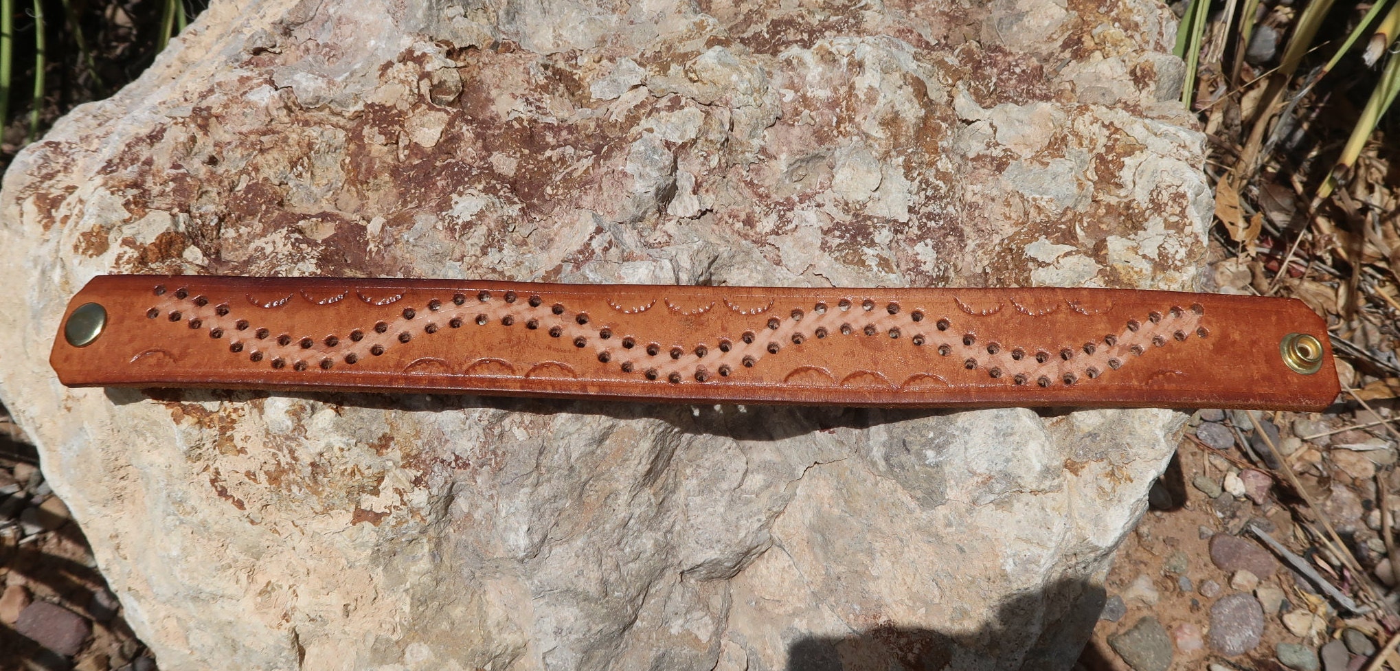 Brown Leather Choker/upcycled Leather Choker/unisex Choker/distressed ...