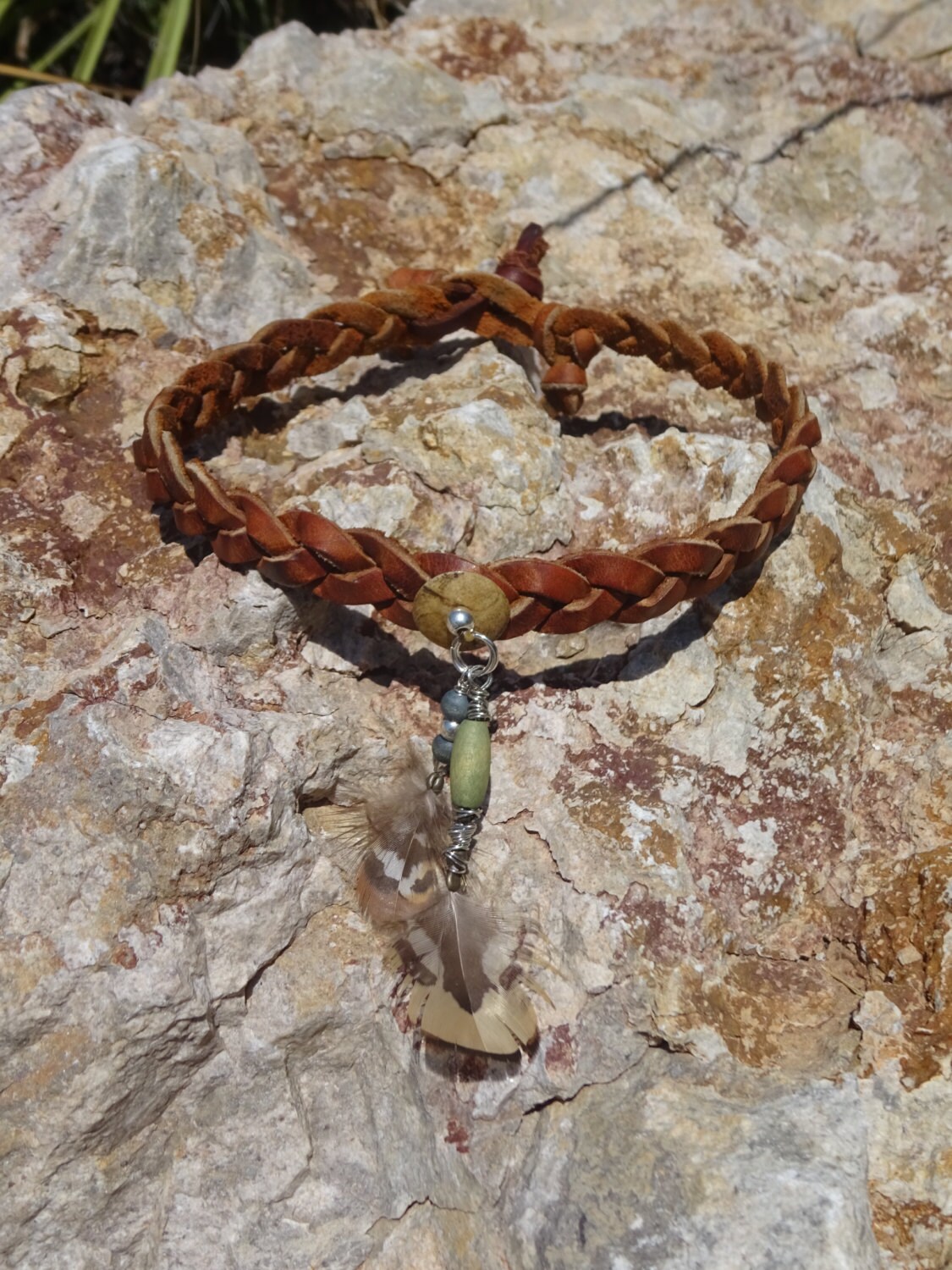 Hand Made Braided Tribal Choker/womans/mens/unisex Choker/3 Strand ...