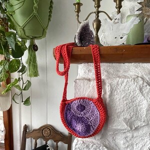 Crochet Yin Yang Crossbody Purse - Etsy