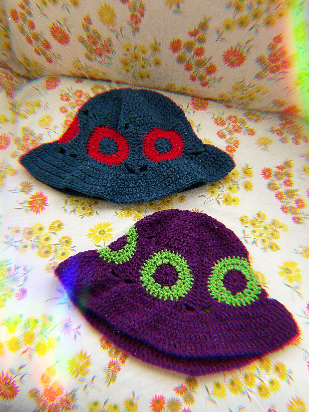 Phish Donut Crochet Bucket Hat - Etsy