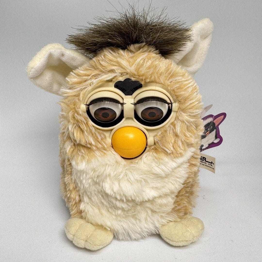 Vintage 1998 Furby BEAR Tiger Electronics With Hang Tag Non-working - Etsy