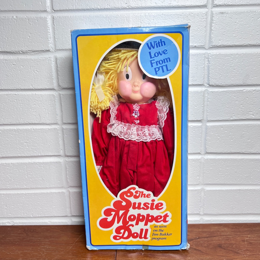 Tammy Faye Bakker PTL Talking SUSIE MOPPET Religious Televangelist Doll ...