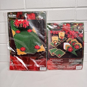 Bucilla Table Runner Kit Felt - Etsy