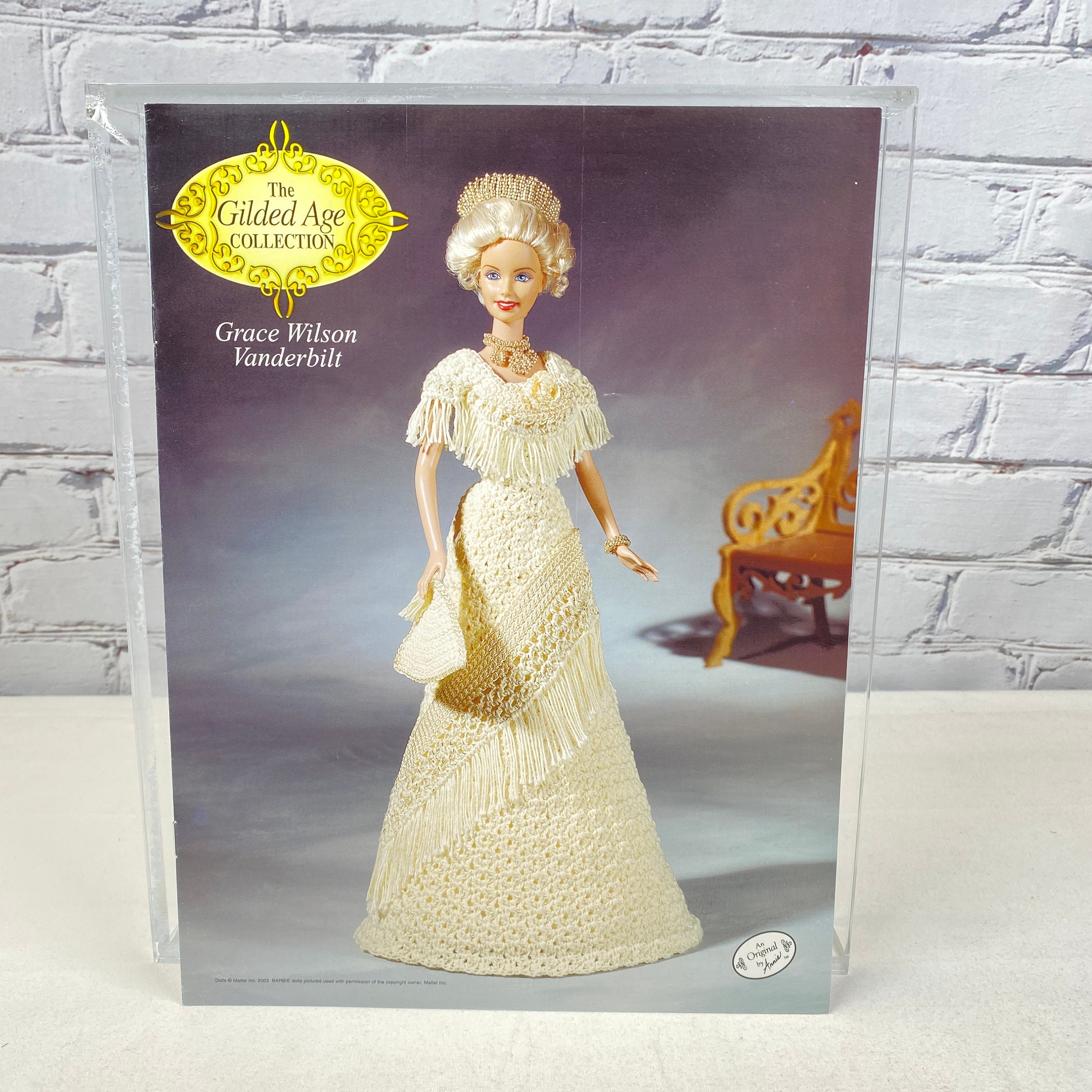 Patterns Annie's Attic Calendar Bed Doll Mrs STUYVESANT FISH Crochet ...