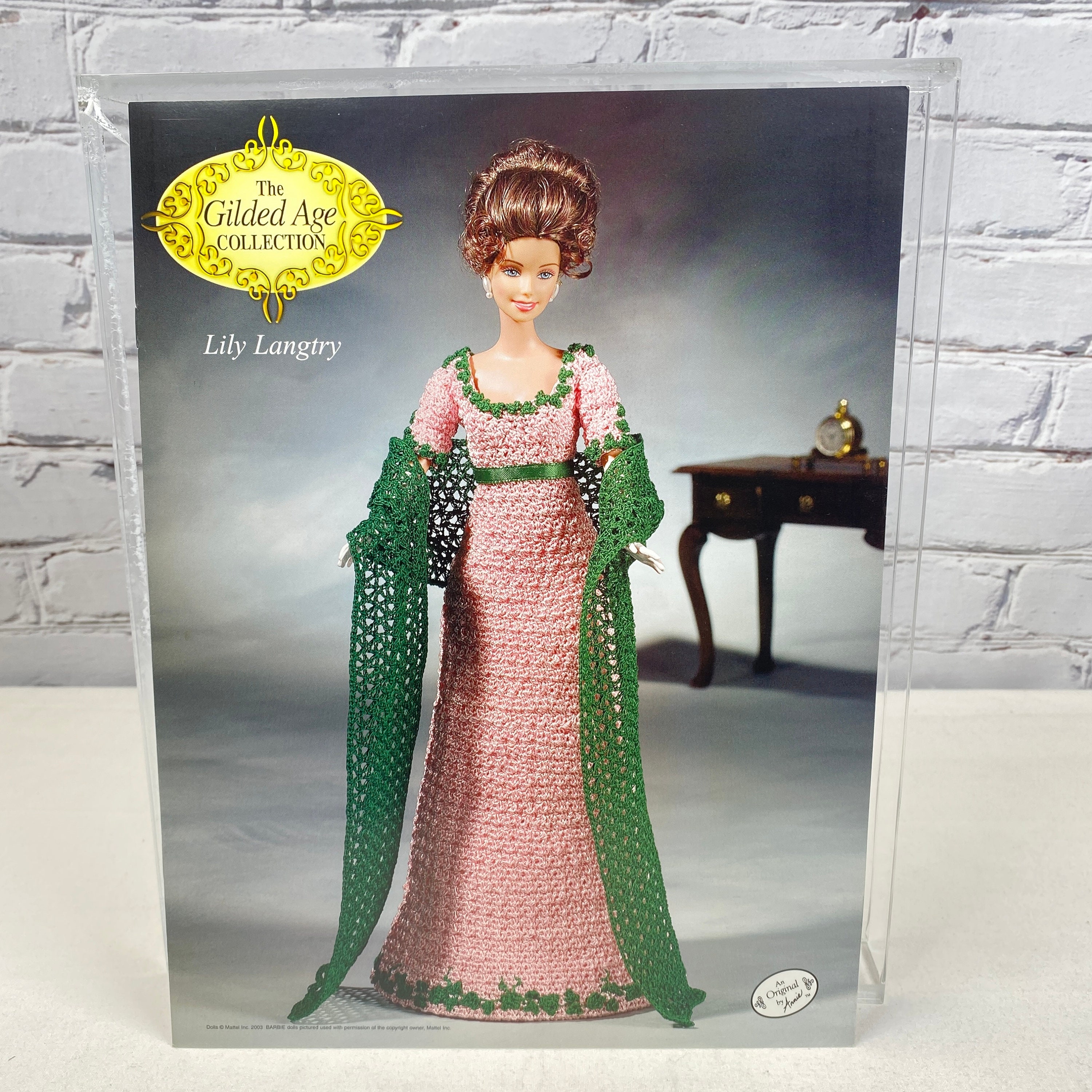 Patterns Annie's Attic Calendar Bed Doll Mrs STUYVESANT FISH Crochet ...