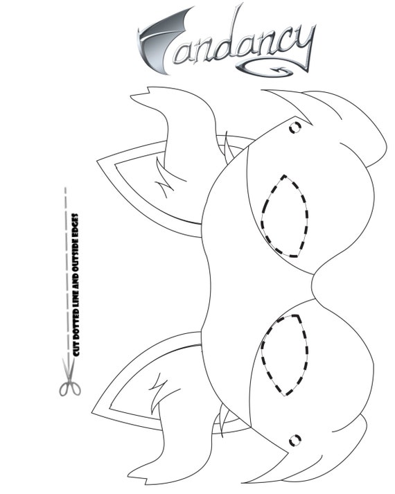 Pokemon Mask Coloring Pages