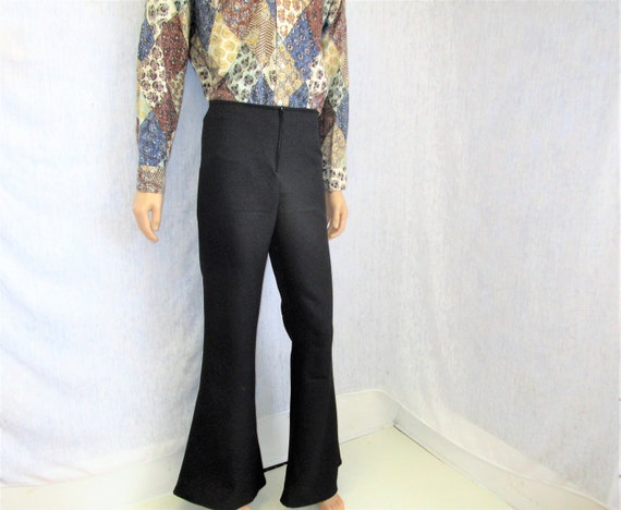 70s 30 x 33 Polyester Men's BELL BOTTOMS Pants | Etsy