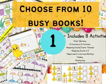 Preschool Learning Binder - Etsy