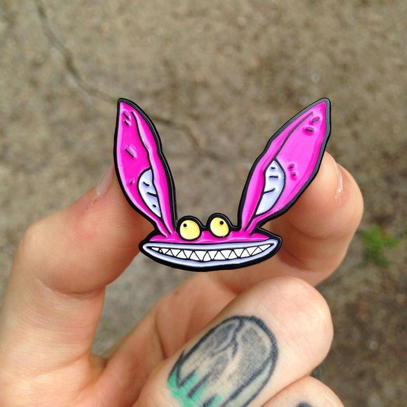 ICKIS Ah Real Monsters Enamel Pin / Lapel Pin - Etsy